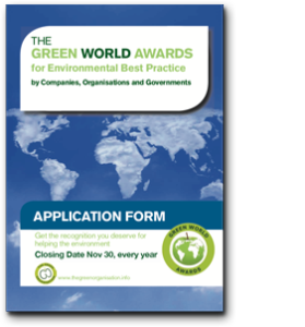 THE GREEN WORLD ENVIRONMENT AWARDS - Green World Awards